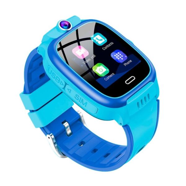 Smartwatch COOL Kids 4G GPS Silicone Azul - Ligatu