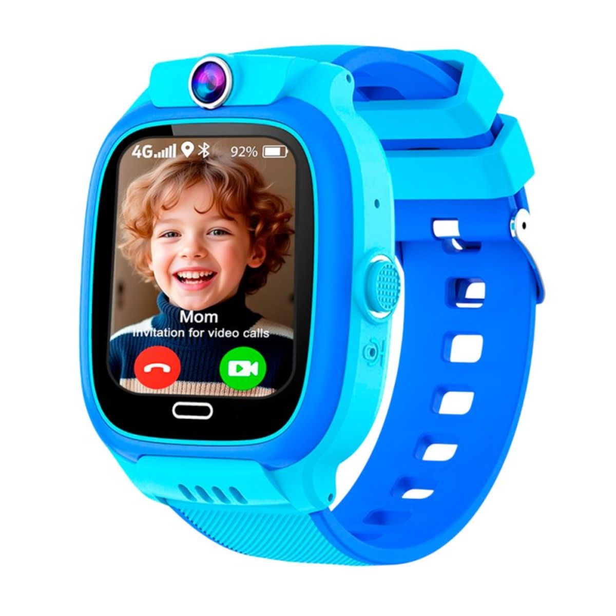 Smartwatch COOL Kids 4G GPS Silicone Azul - Ligatu