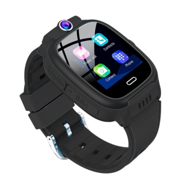 Smartwatch COOL Kids 4G GPS Silicone Preto - Ligatu