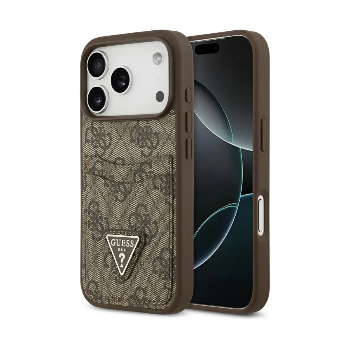 Capa Guess para iPhone 17 – Castanha - Ligatu